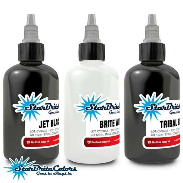 StarBrite Blacks Whites & Grays – True Tattoo Supply
